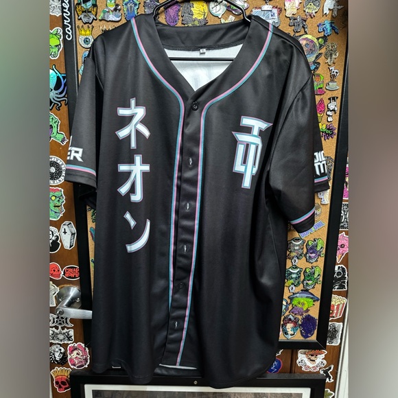 Dion Timmer | Shirts | Dion Timmer Neon Baseball Jersey | Poshmark